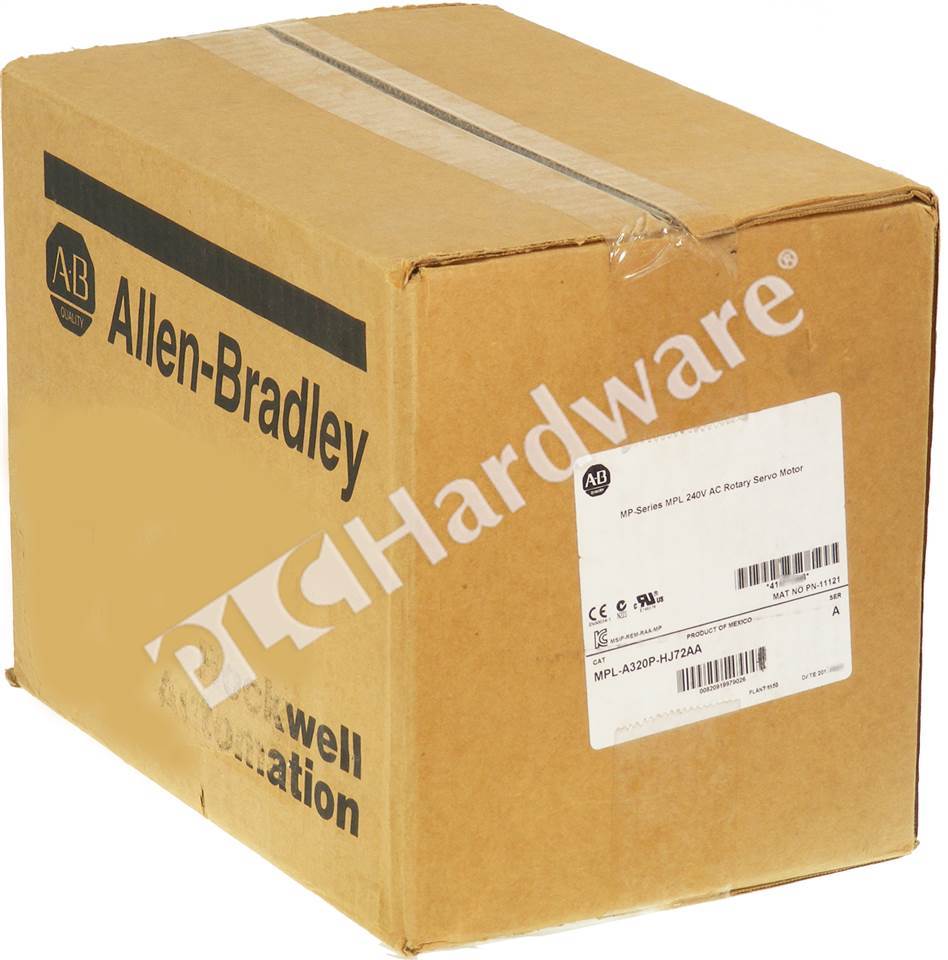 PLC Hardware - Allen Bradley MPL-A320P-HJ72AA Series A, Surplus Sealed ...