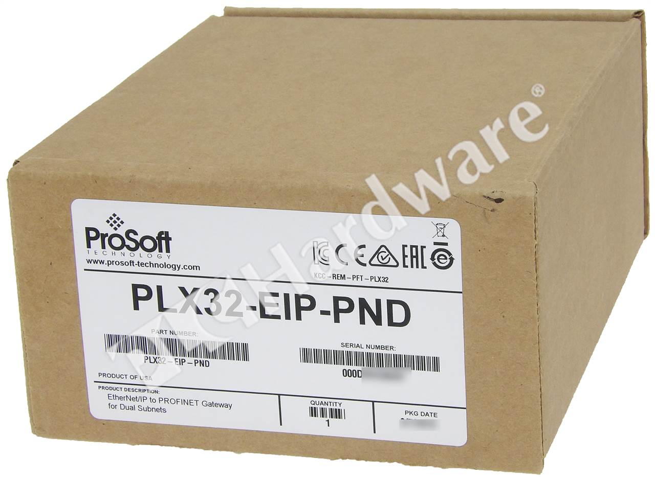 PLC Hardware: ProSoft Technology PLX32-EIP-PND EtherNet to PROFINET IO ...
