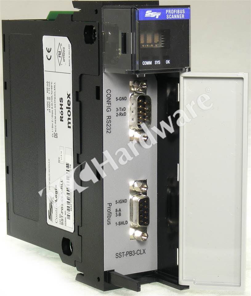 PLC Hardware - Allen Bradley SST-PB3-CLX-RLL, Used in PLCH Packaging