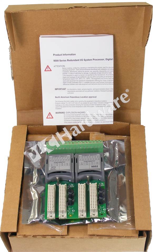 PLC Hardware - Allen Bradley T9802 Series E, Surplus Open Pre-owned