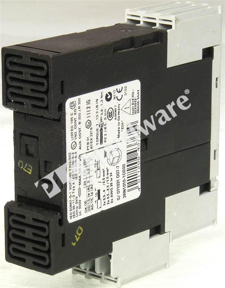 PLC Hardware - Siemens 3RN1010-1CG00, New Surplus Open