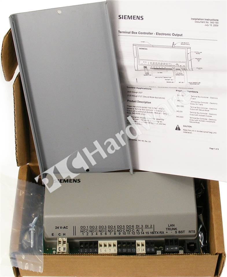 PLC Hardware - Siemens 540-110, Surplus Open Pre-owned