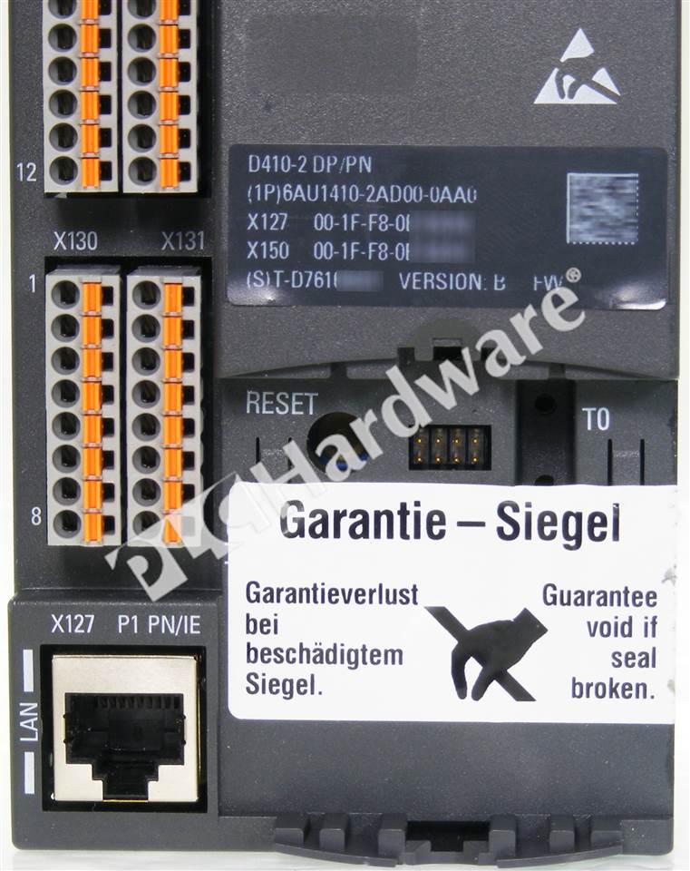 PLC Hardware: Siemens 6AU1445-2AD00-0AA0 SIMOTION D445-2 DP/PN Controller