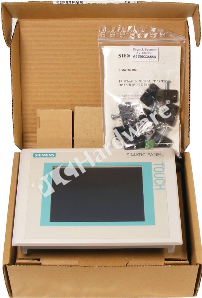 PLC Hardware: Siemens 6AV6642-0BA01-1AX0 SIMATIC TP 177B PN/DP Touch ...