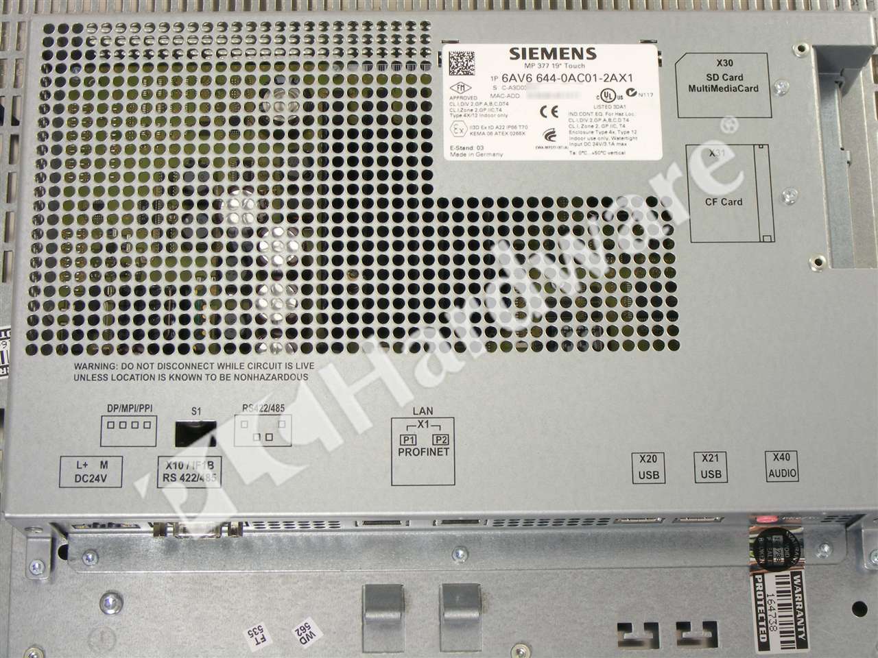 PLC Hardware - Siemens 6AV6644-0AC01-2AX1, New Surplus Open