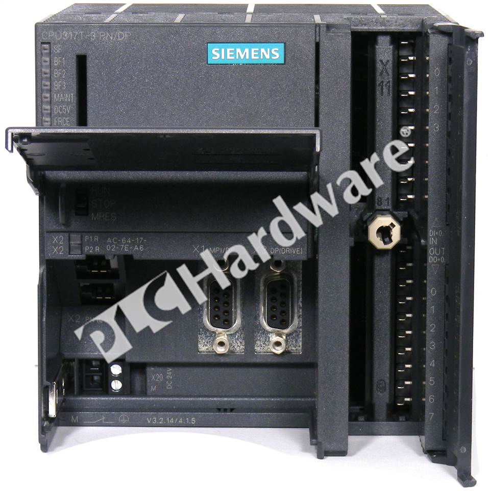 PLC Hardware: Siemens 6ES7317-7TK10-0AB0 SIMATIC S7-300 CPU 317T-3 PN/DP