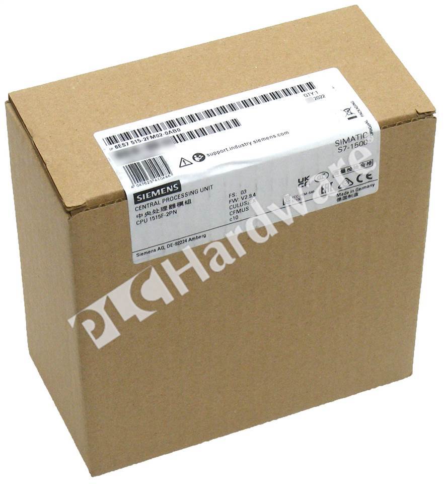 PLC Hardware - Siemens 6ES7515-2FM02-0AB0, Surplus Sealed Pre-owned