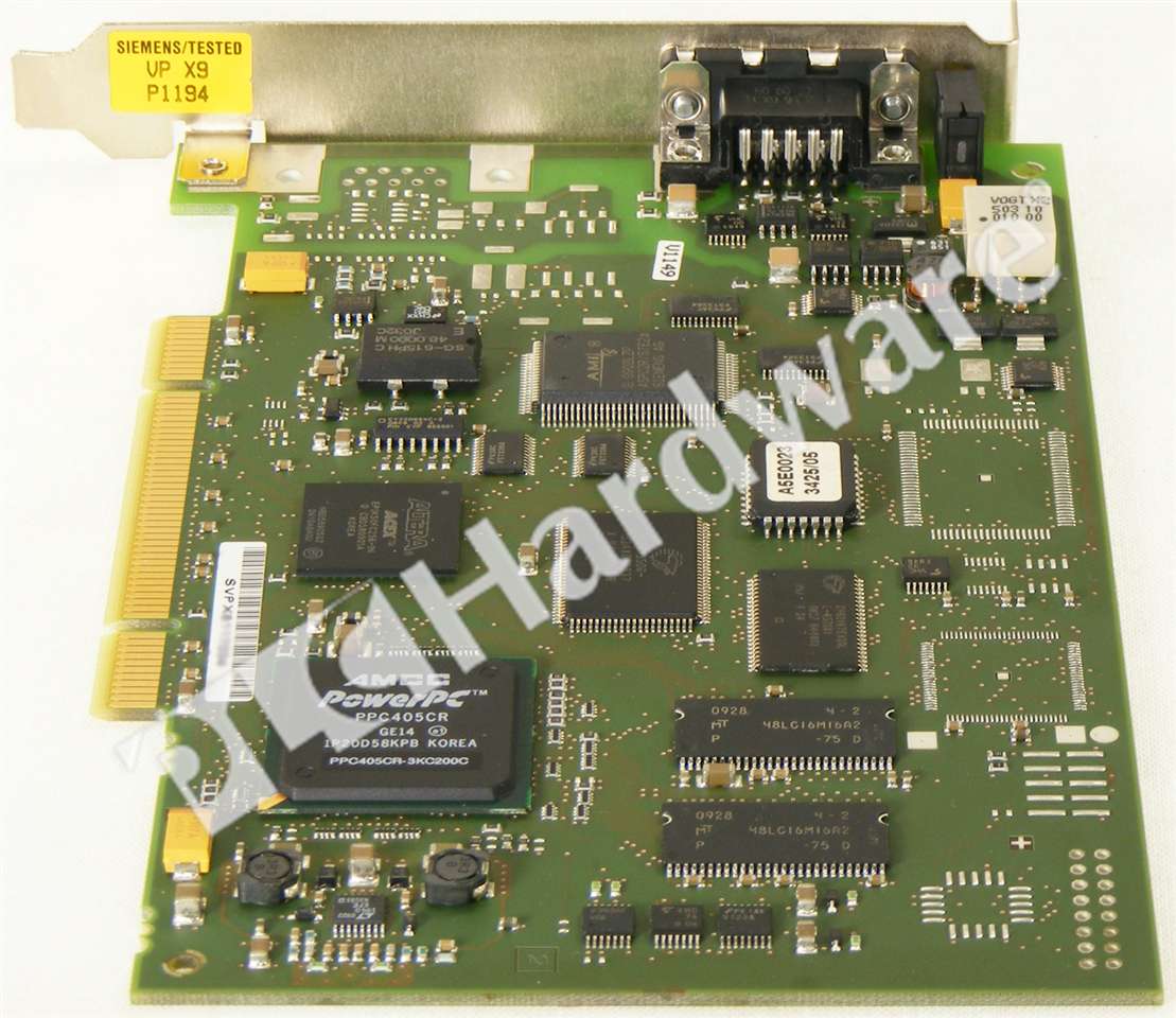 PLC Hardware: Siemens 6GK1561-3AA01 CP 5613 A2 PCI Card ProfiBus 12Mbps