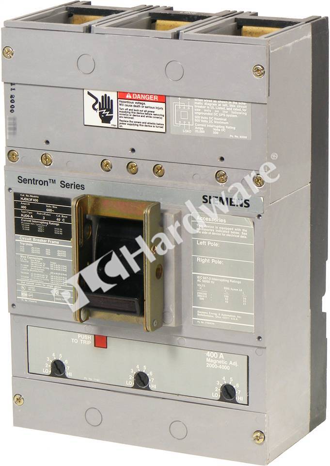 PLC Hardware - Siemens HJD63F400, Used PLCH Packaging