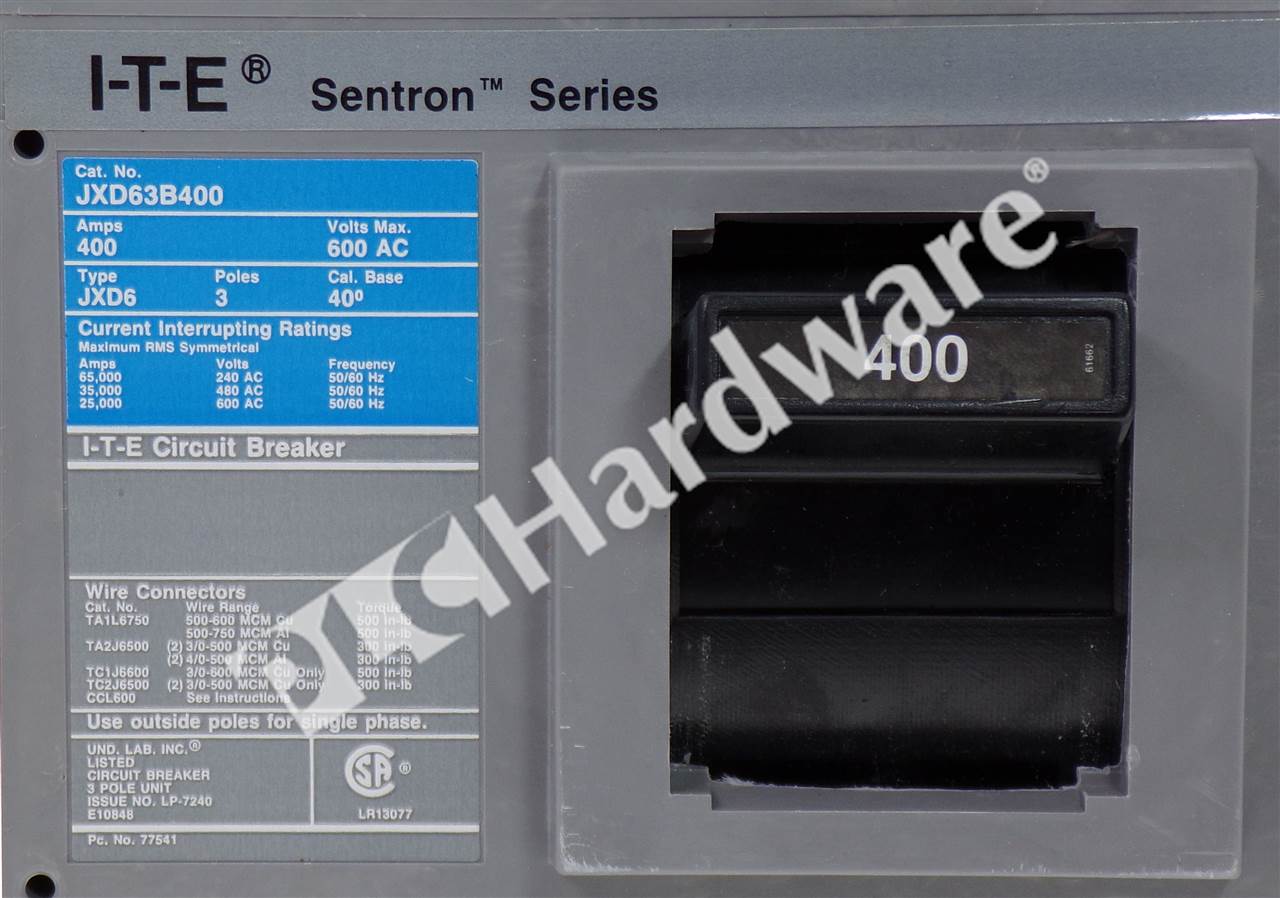 PLC Hardware - Siemens JXD63B400, Surplus Open Pre-owned