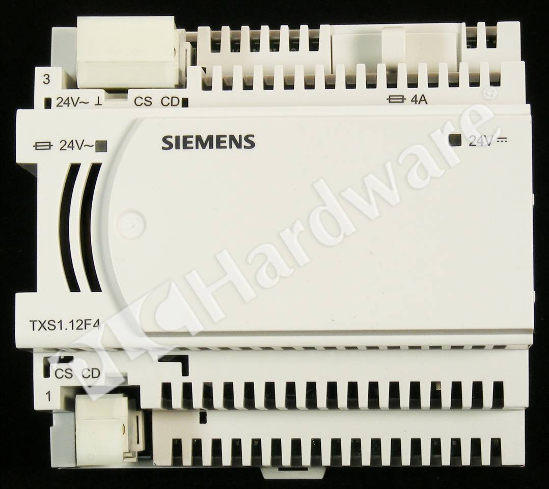 PLC Hardware: Siemens TXS1.12F4 TX-I/O Power Supply Module, 24V DC Supply
