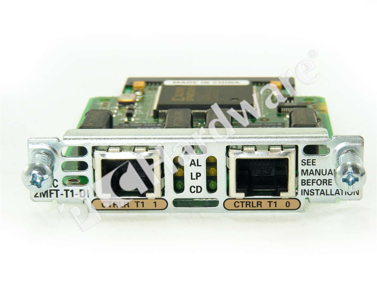 PLC Hardware: Cisco VWIC-2MFT-T1-DI 2-port RJ-48 Voice Card with Drop ...